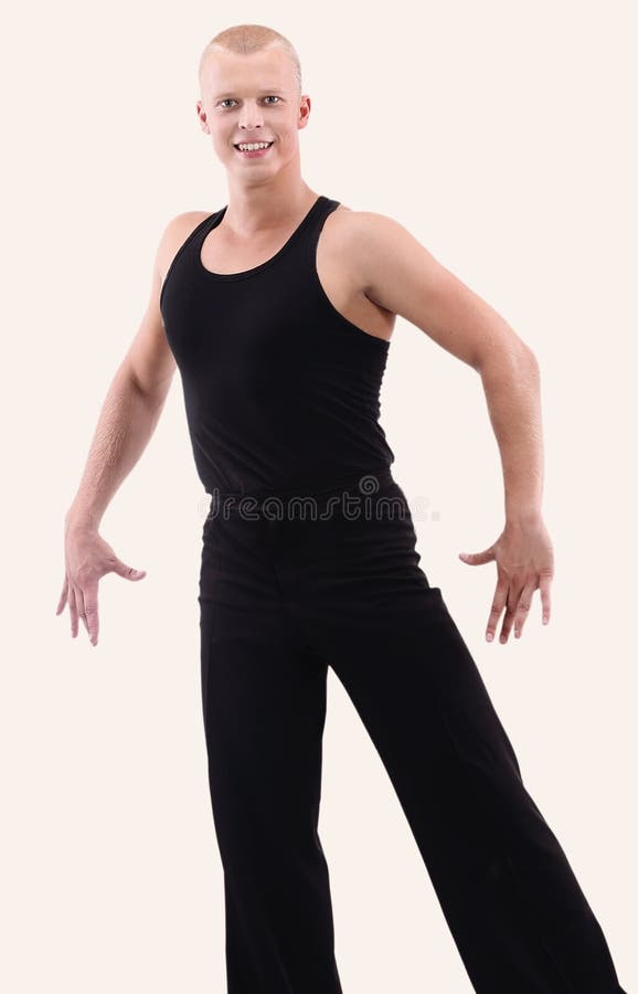 Man Dancer Ballroom Dancing. Portrait of a Dancer Stock Photo - Image ...