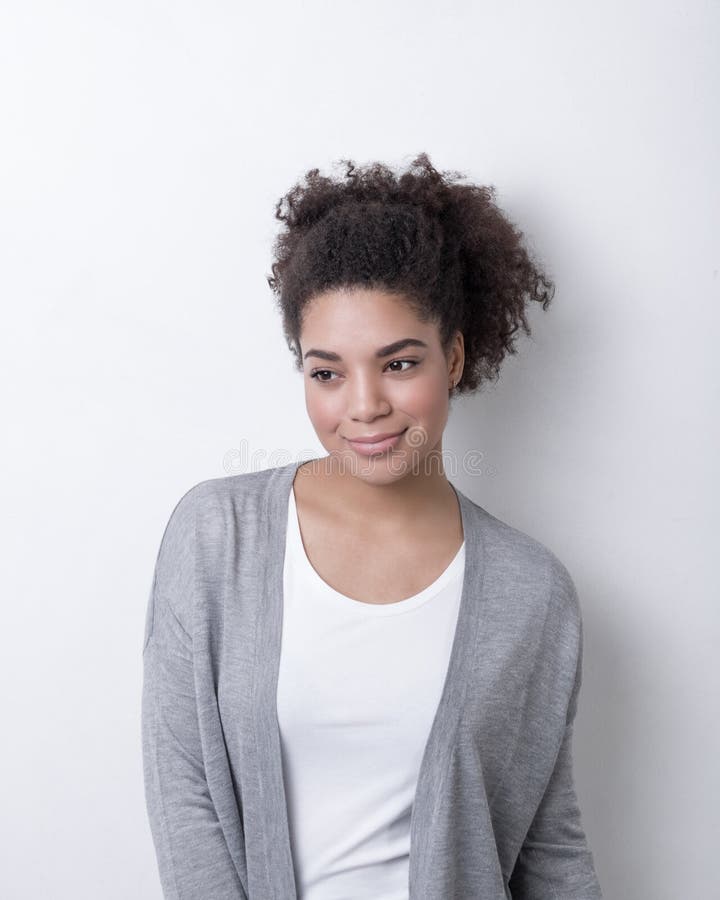 Stylish young woman posing stock photo. Image of hipster - 82479962