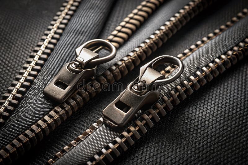 Stylish Zip Silhouettes in LowLight Exploring Apparel Clasp and Puller ...