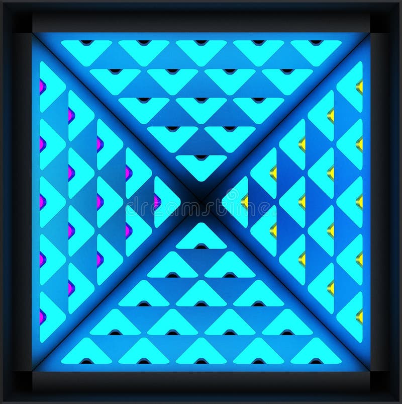 Stylistic Abstract Light Background with a Diverse Geometric Structure ...