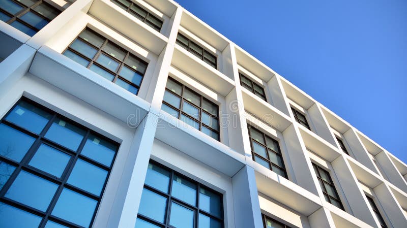 Office Building with Modern Corporate Architecture. Stock Image - Image ...