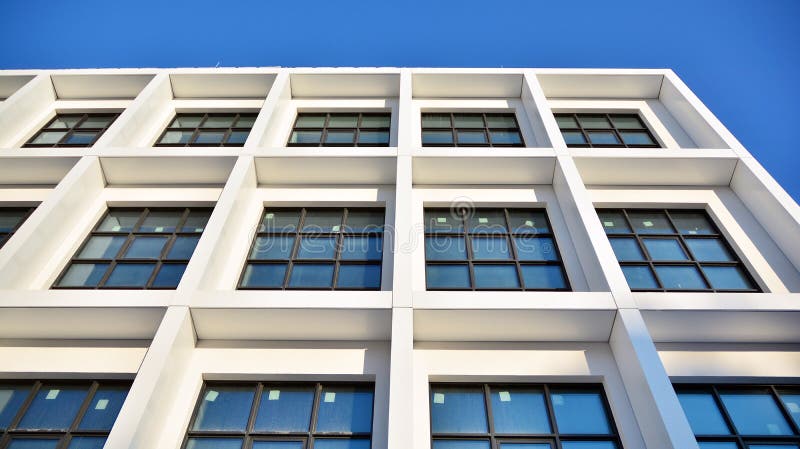 Office Building with Modern Corporate Architecture. Stock Image - Image ...