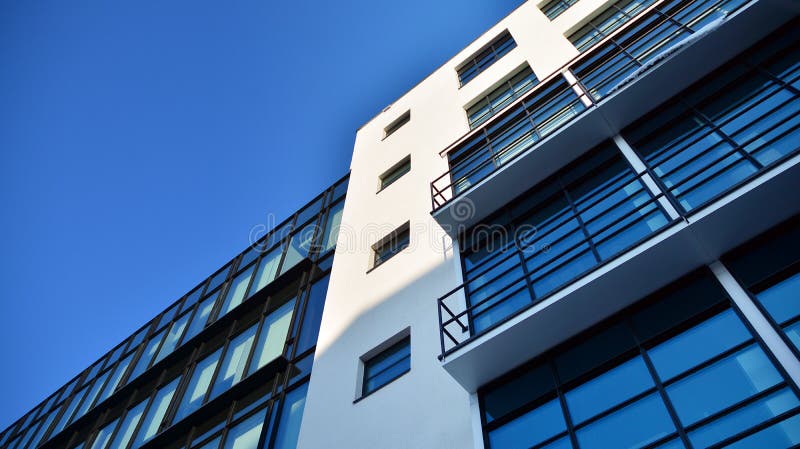 Office Building with Modern Corporate Architecture. Stock Photo - Image ...