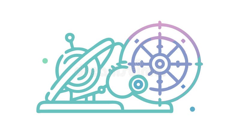 Stylized Astrolabe Diagram, Ancient Astronomy, Navigation Tool, Vector ...