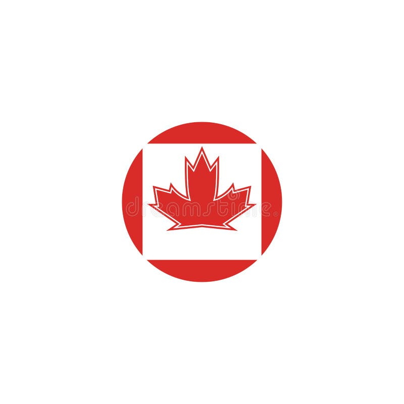 Stylized Autumn Maple Leaf Foliage Logo Stock Vector - Illustration of ...