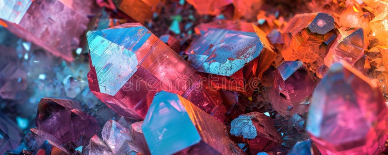 A Stylized Background Featuring Rare Earth Minerals with a Focus on ...