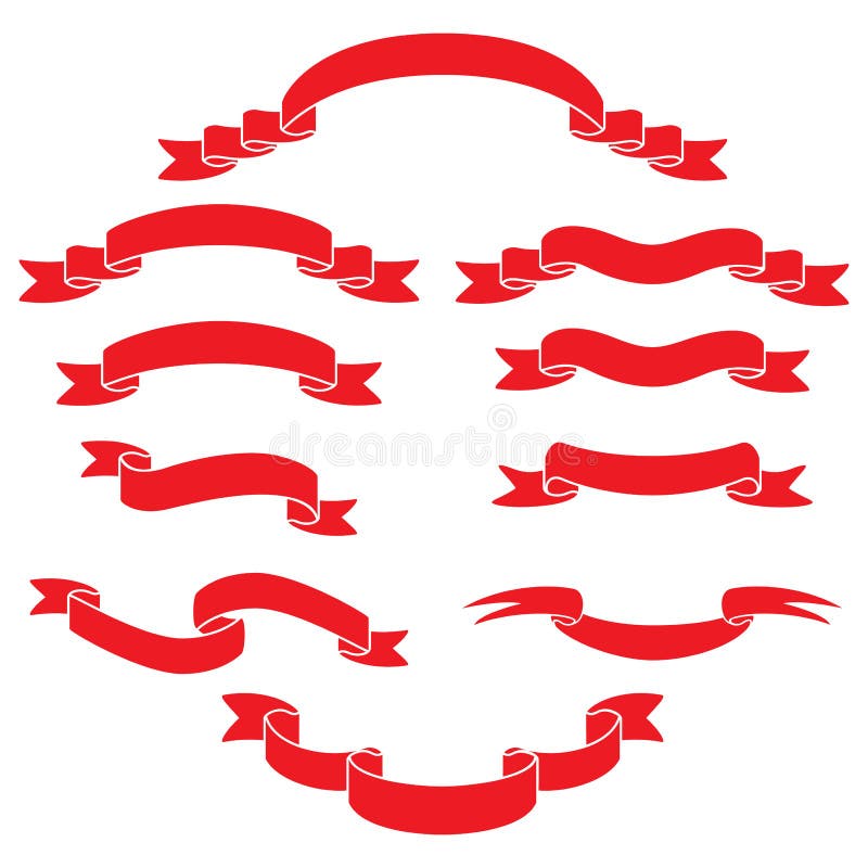 Stylized Banners Set stock vector. Illustration of decoration - 23189518