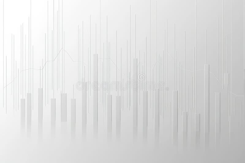 Stylized Bar Graph with Upward Trend and Clean Minimalist Design for ...