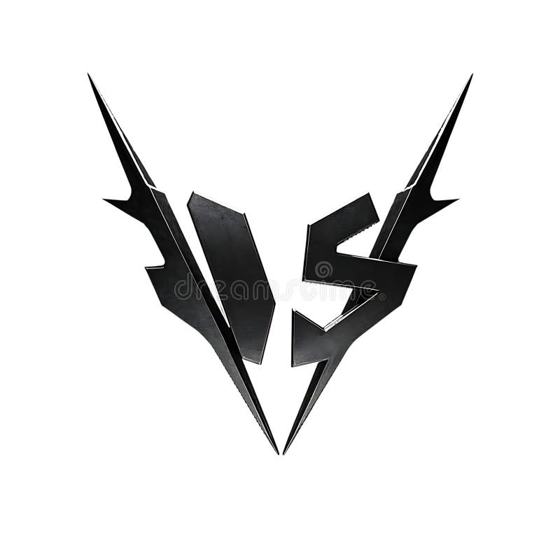 A Stylized Black Logo Featuring Sharp Angular Shapes Resembling Wings ...