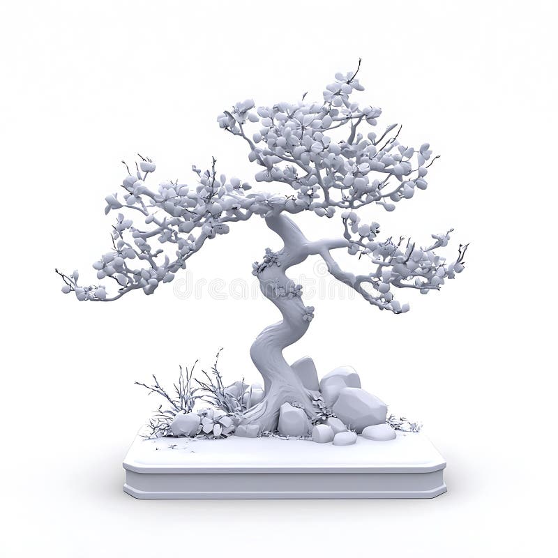 Digital Render of File Folder Isolated on White Background Stock ...