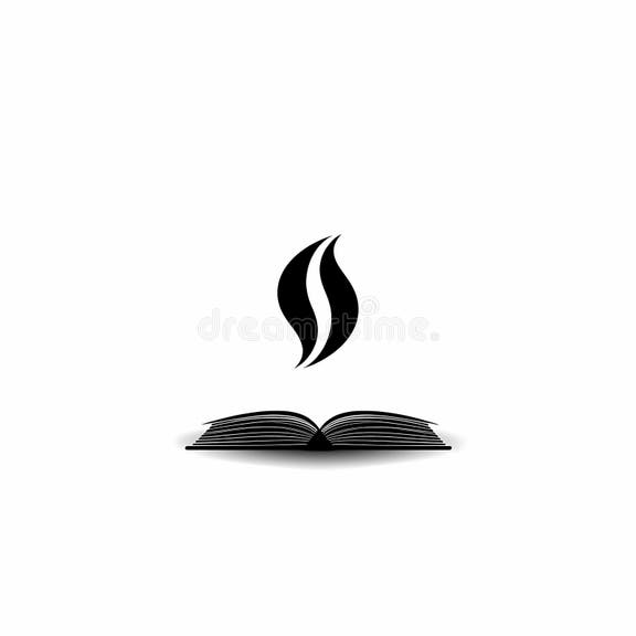 Stylized Book with Abstract Symbol Representing Learning Knowledge or ...