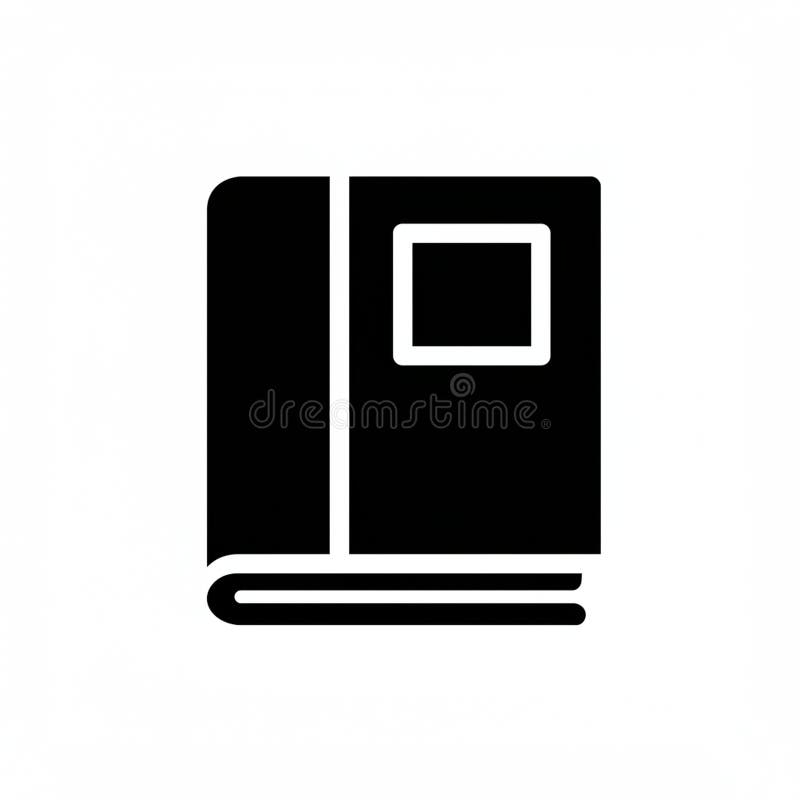 Stylized Book, School, Education, Reading, Literature, Isolated. Stock ...