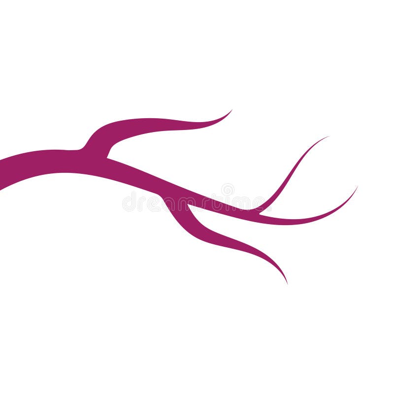 Stylized Branch Logo Vector and Symbol Stock Vector - Illustration of ...