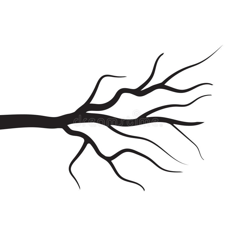 Stylized Branch Logo Vector and Symbol Stock Vector - Illustration of ...