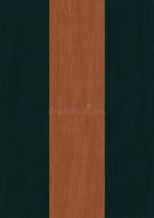 Stylized Brown Rectangle with Green Background Geometric Shape ...