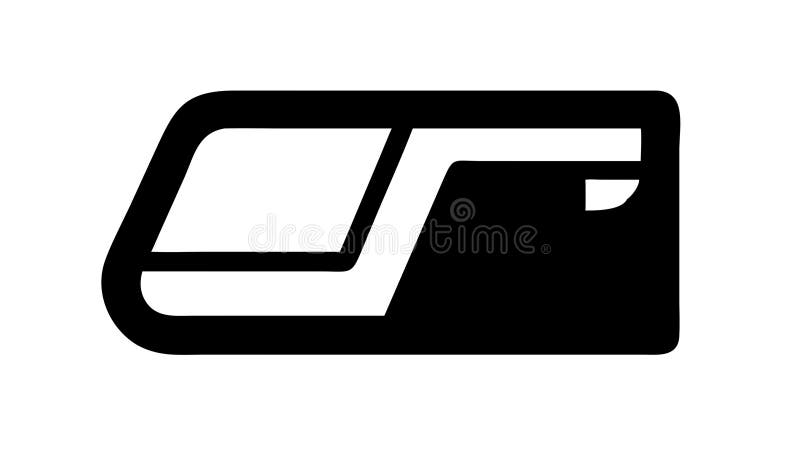 Stylized Detail of Colorful Car Isolated Stock Vector - Illustration of ...