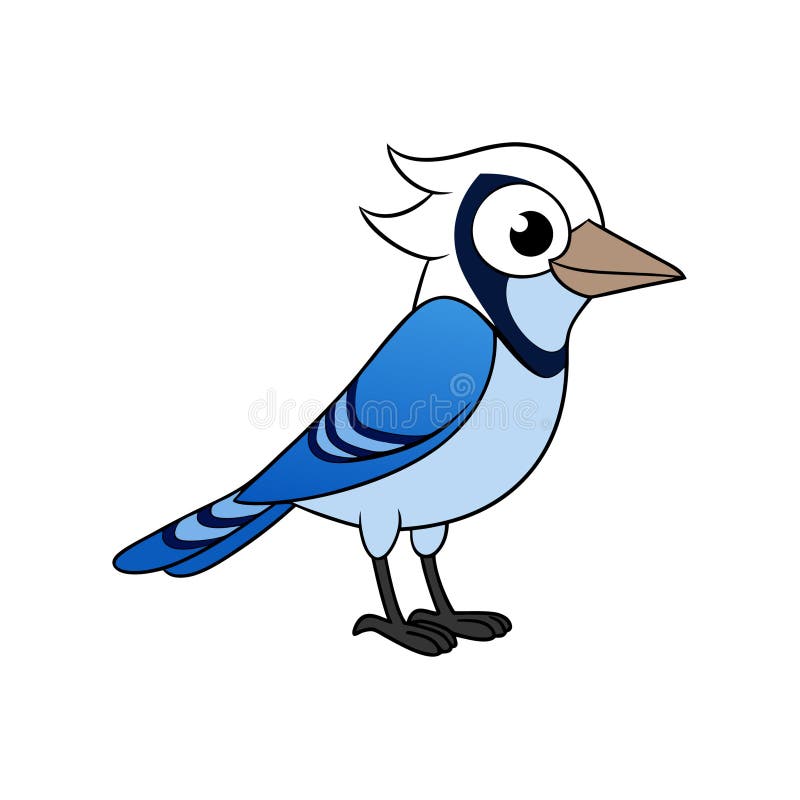 Cute Blue Jay Cartoon Stock Illustrations – 551 Cute Blue Jay Cartoon ...
