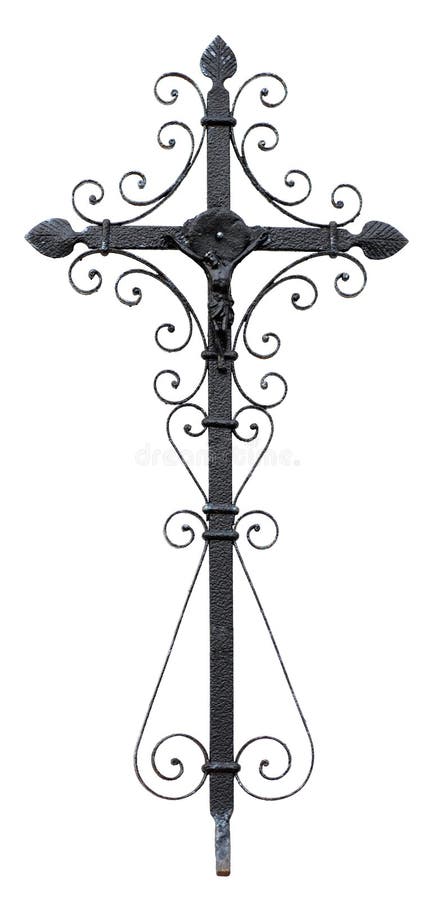 The Bent Cross Crucifix stock photo. Image of nail, christian - 37789348