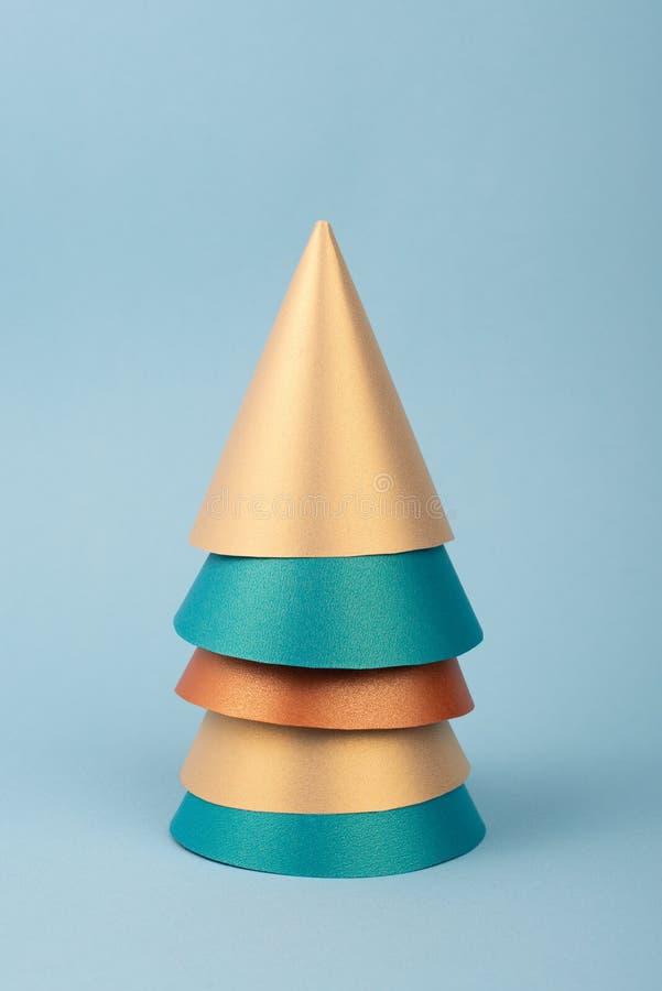 Stylized Christmas Tree. Organic Modern Christmas Decorations. Stock ...