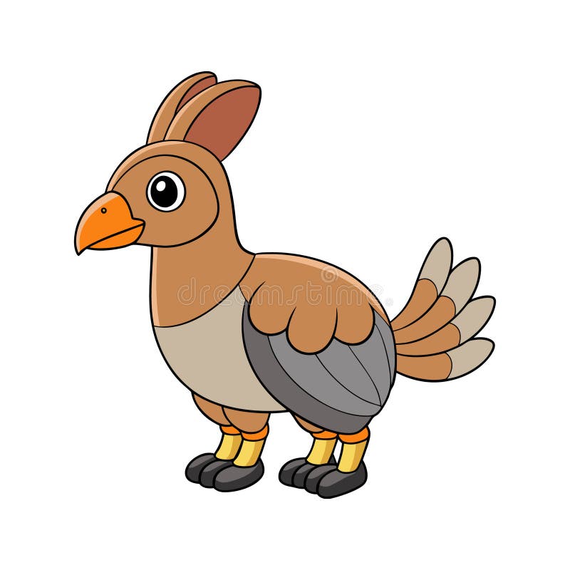 Stylized Chukar for Creative Coloring Stock Image - Illustration of ...