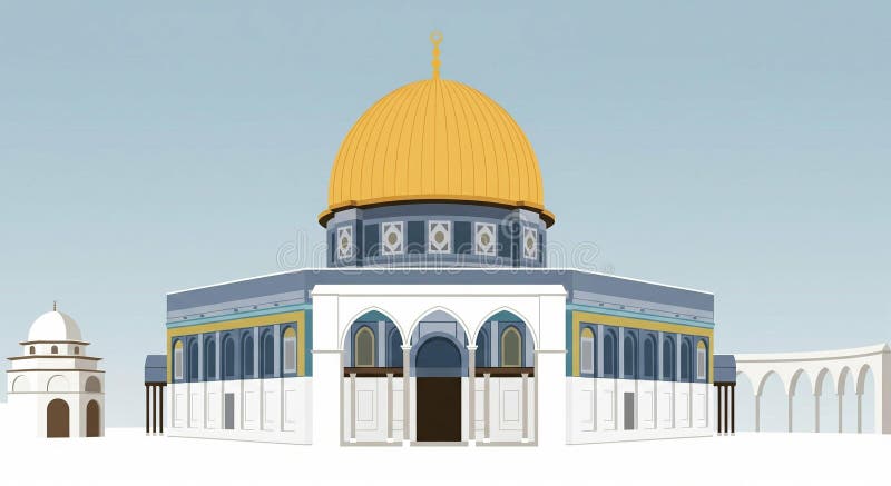 Significant Islamic Religious Site Stock Illustrations – 138 ...