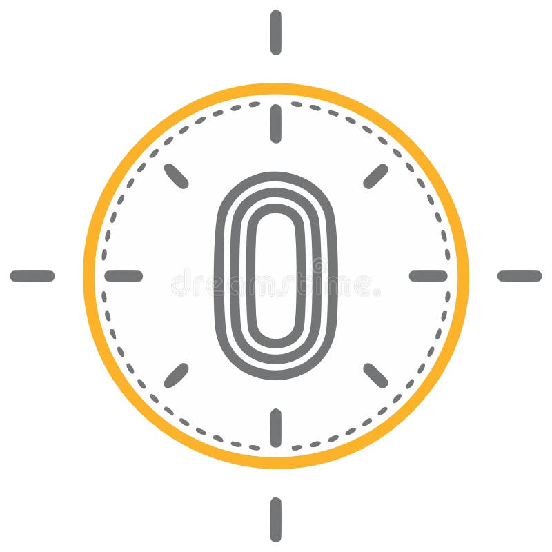 Stylized Countdown Icon Stock Illustrations – 470 Stylized Countdown ...