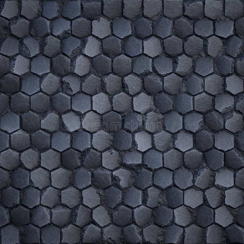 Stylized Cobblestone Texture. Stock Illustration - Illustration of ...