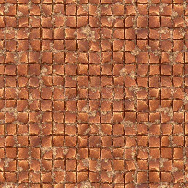 Stylized Cobblestone Texture. Stock Illustration - Illustration of ...