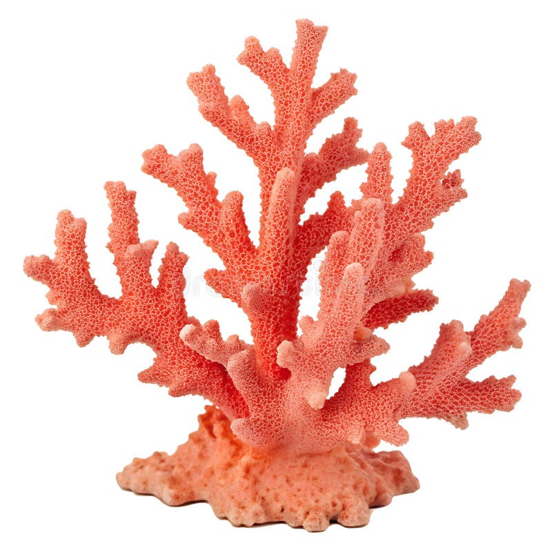 Stylized Coral Shape with Smooth Textured Surface â€ Marine Life ...