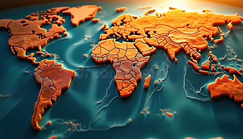 3d World Map Mountain Stock Photos - Free & Royalty-Free Stock Photos ...