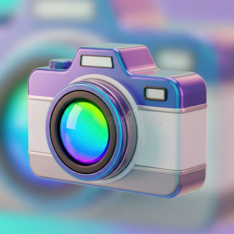 colourful digital camera