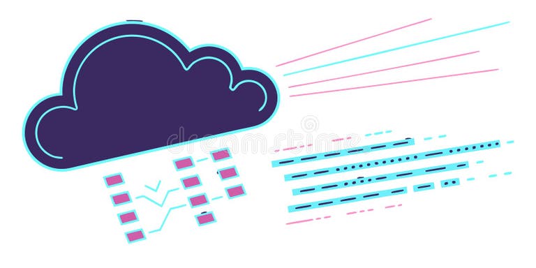 Data Cloud Computing and Information Flow on Transparent Background ...