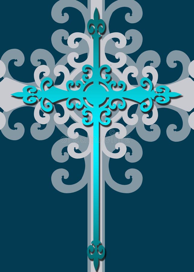 Beautiful Stylised Cross Stock Illustrations – 12 Beautiful Stylised ...