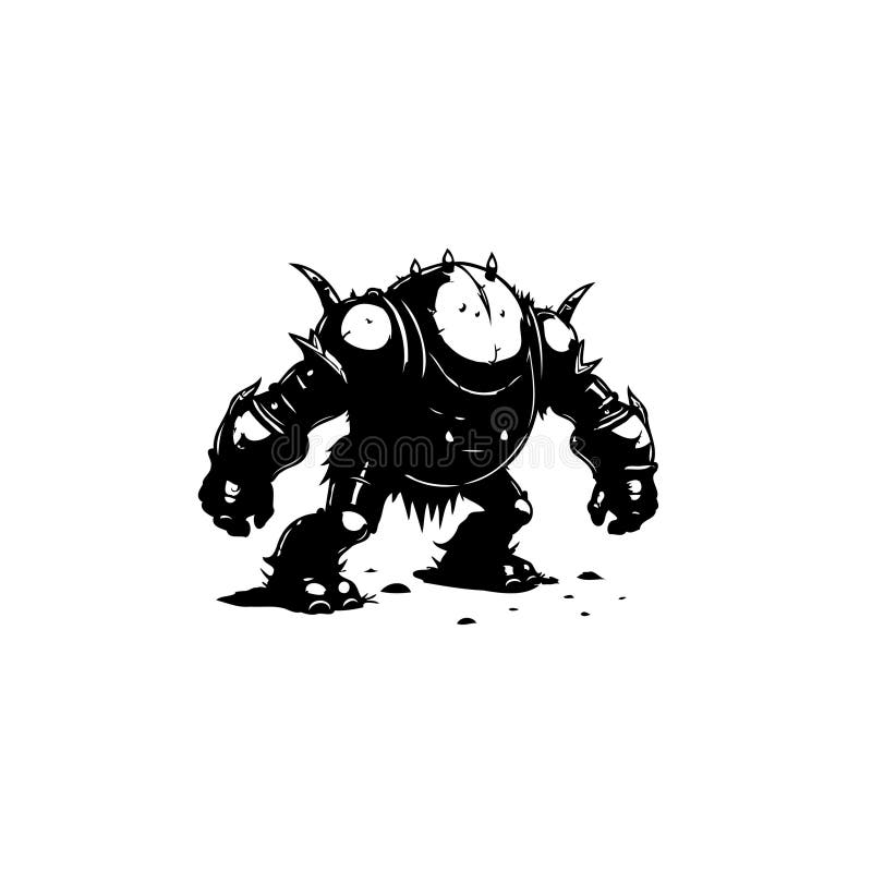 Stylized Depiction of a Formidable Armored Creature Ready for Any ...