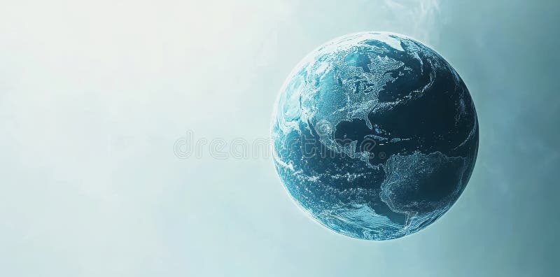 Global Connectivity Digital Network Connection Illustration Enhanced ...