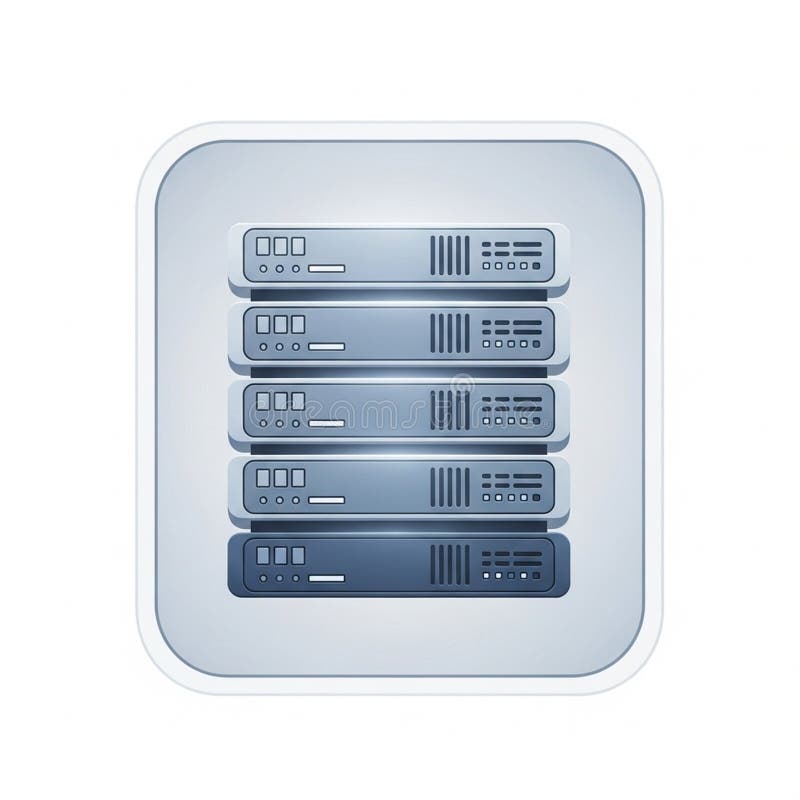 Stylized Server Units Stock Illustrations – 95 Stylized Server Units ...