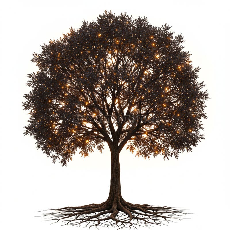 Complex Root System Tree Stock Illustrations – 277 Complex Root System ...