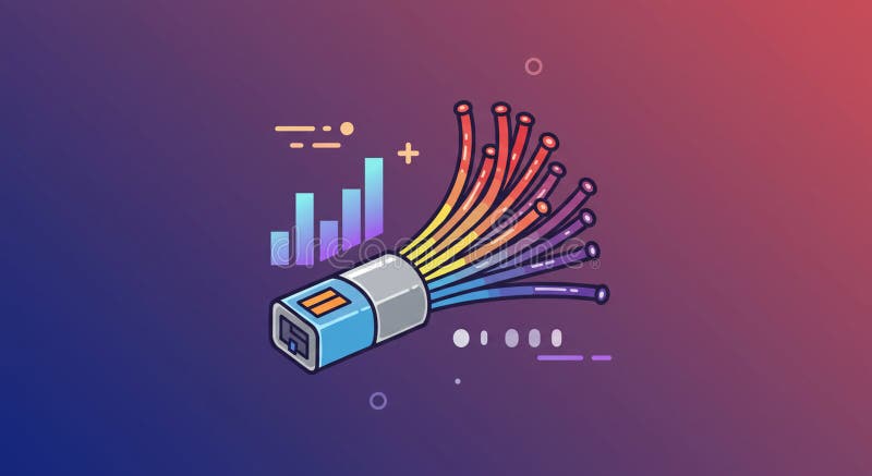 Stylized Connector Illustration Stock Illustrations – 228 Stylized ...
