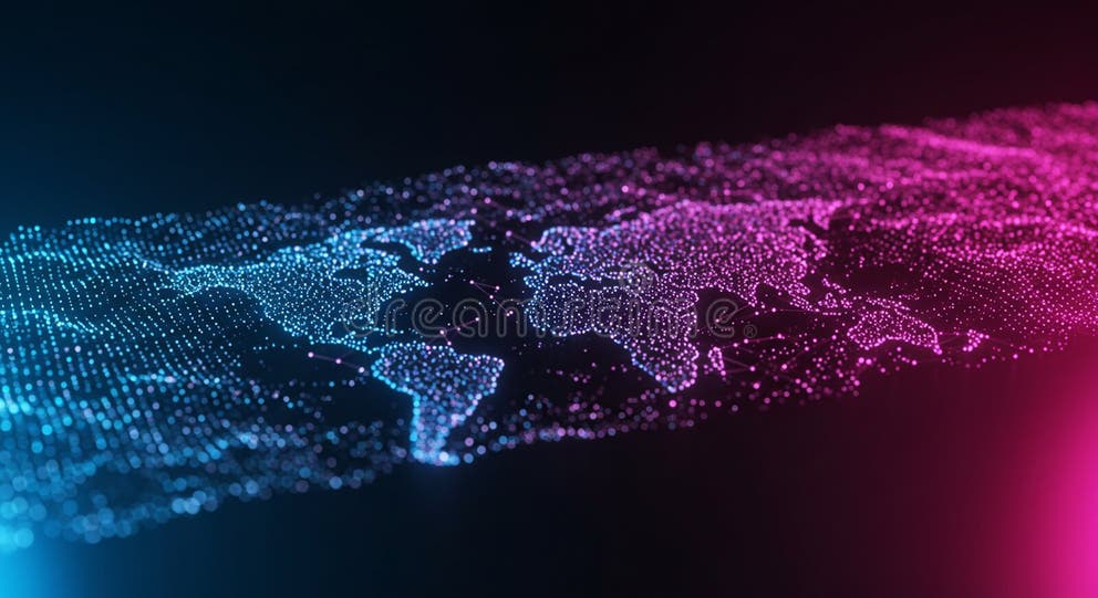 Countless Luminous Dots Stock Illustrations – 361 Countless Luminous ...