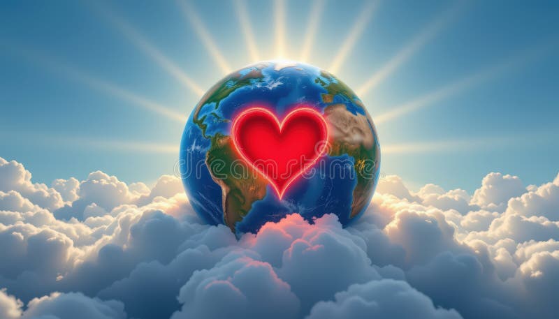 Emotional Earth Globe Stock Illustrations – 331 Emotional Earth Globe ...