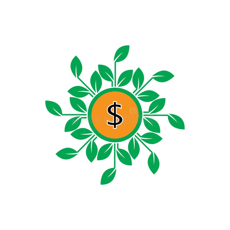 Stylized of Economic Colorful Logos and Symbol Stock Illustration ...