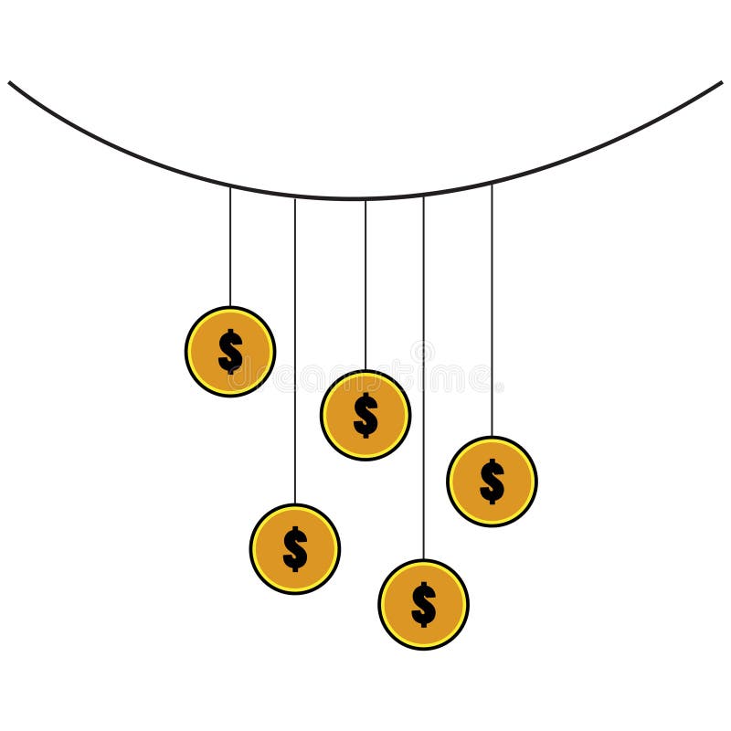 Stylized of Economic Colorful Logos and Symbol Stock Illustration ...