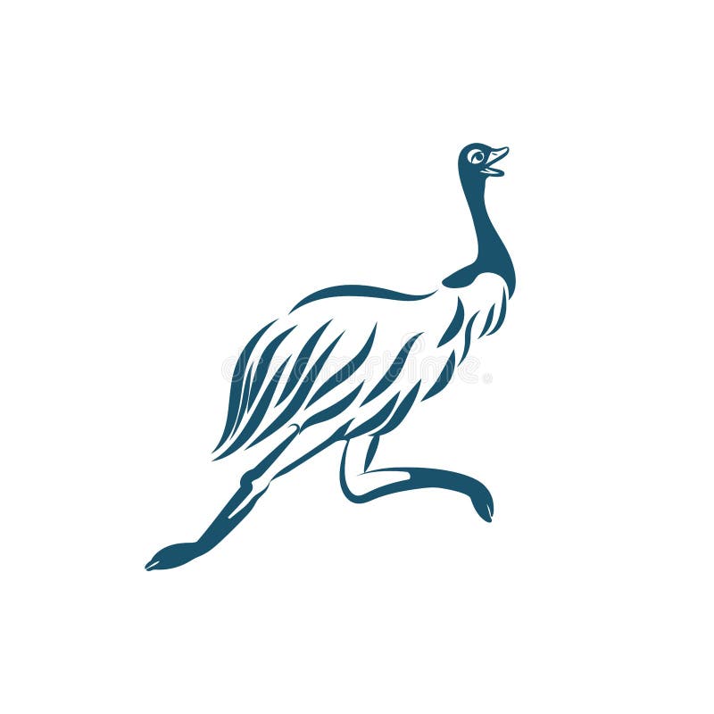 Cartoon Emu Running Stock Illustrations – 86 Cartoon Emu Running Stock ...