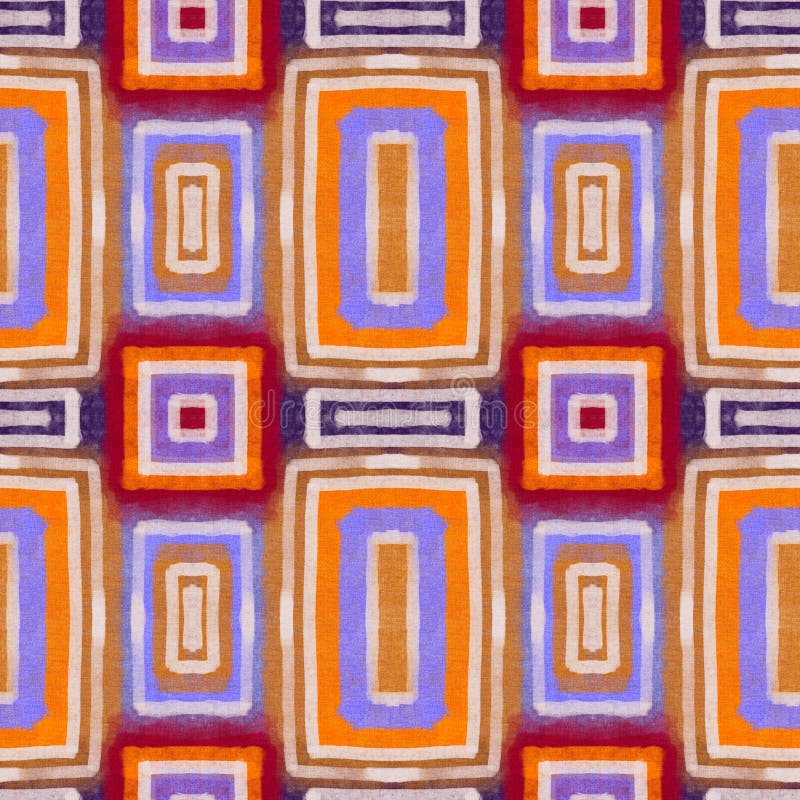 Stylized ethnic pattern stock illustration. Illustration of handmade ...