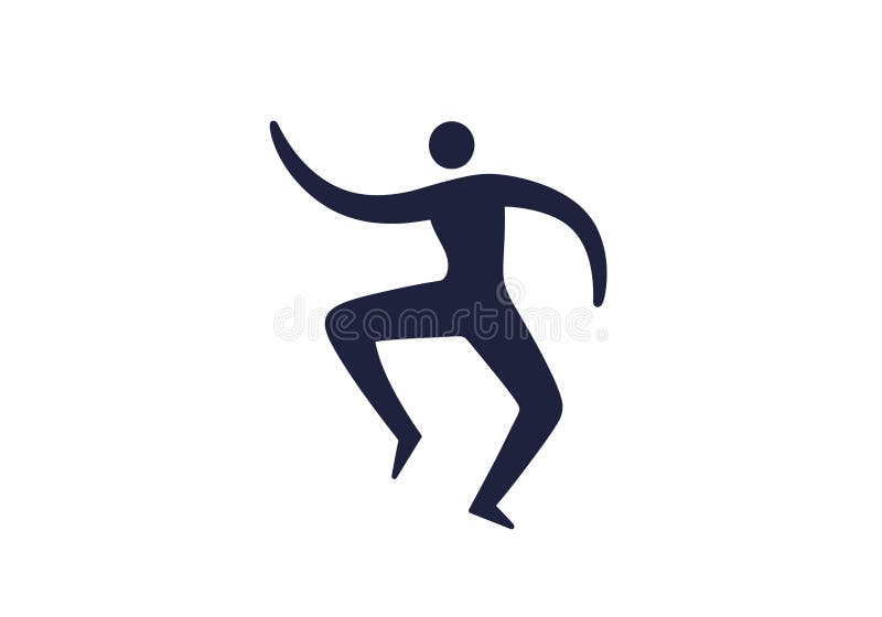 Dance logo clipart easy stock vector. Illustration of graceful - 368151691