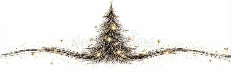 Stylized Fir Tree Outline Stock Photos - Free & Royalty-Free Stock ...