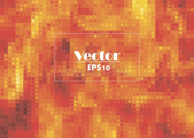 Stylized Fire Flame Texture Abstract Digital Pixel Vector Image Stock ...