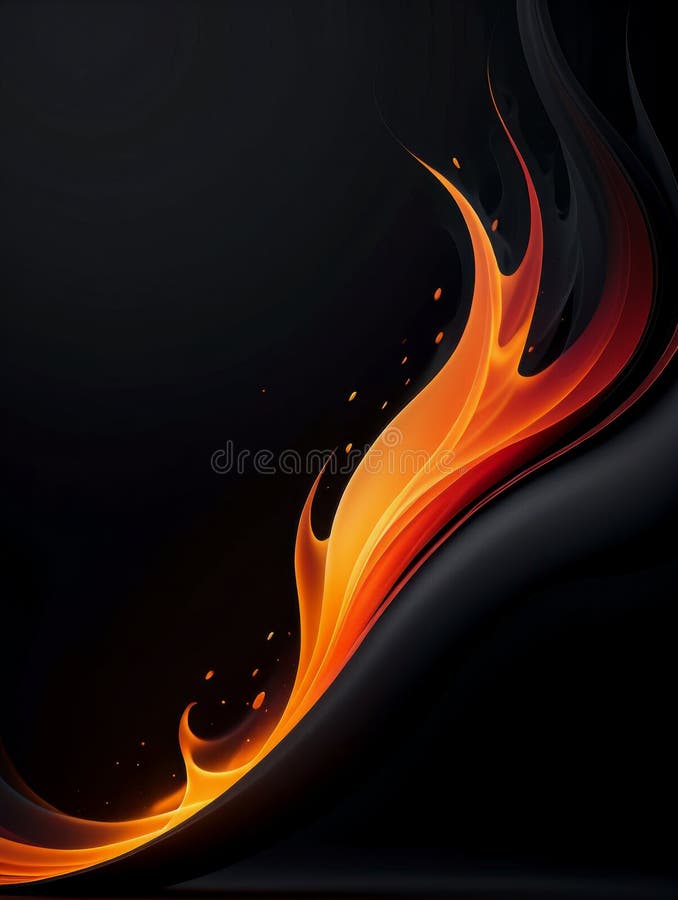 Abstract Fire Graphics stock illustration. Illustration of backgrounds ...