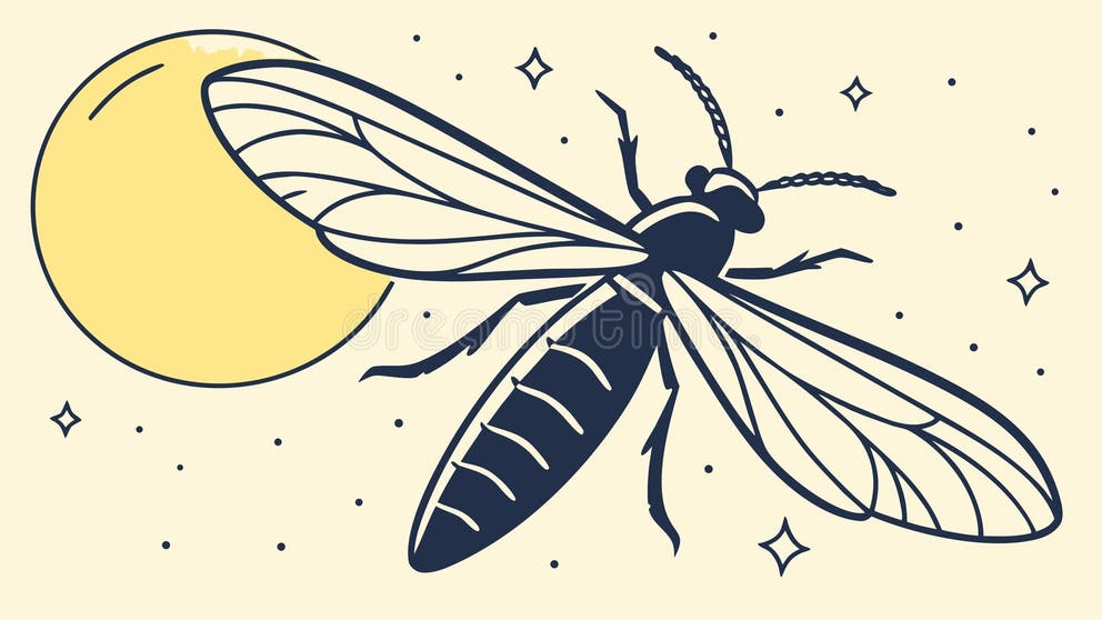 Friendly Glowing Firefly Stock Illustrations – 152 Friendly Glowing ...