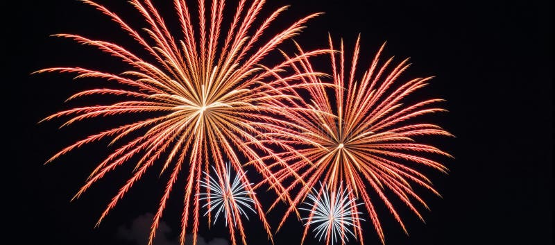 Stylized Firework Elements Added To Artwork for Vibrant Effect Vibrant Colorful Stock ...